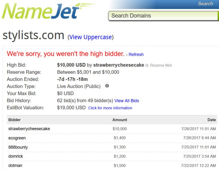 Winner of Emojis.com on Namejet tries to sell it to 2nd bidder after 10 ...