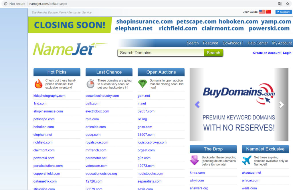 Namejet and Web.com are a damn disgrace - OnlineDomain.com